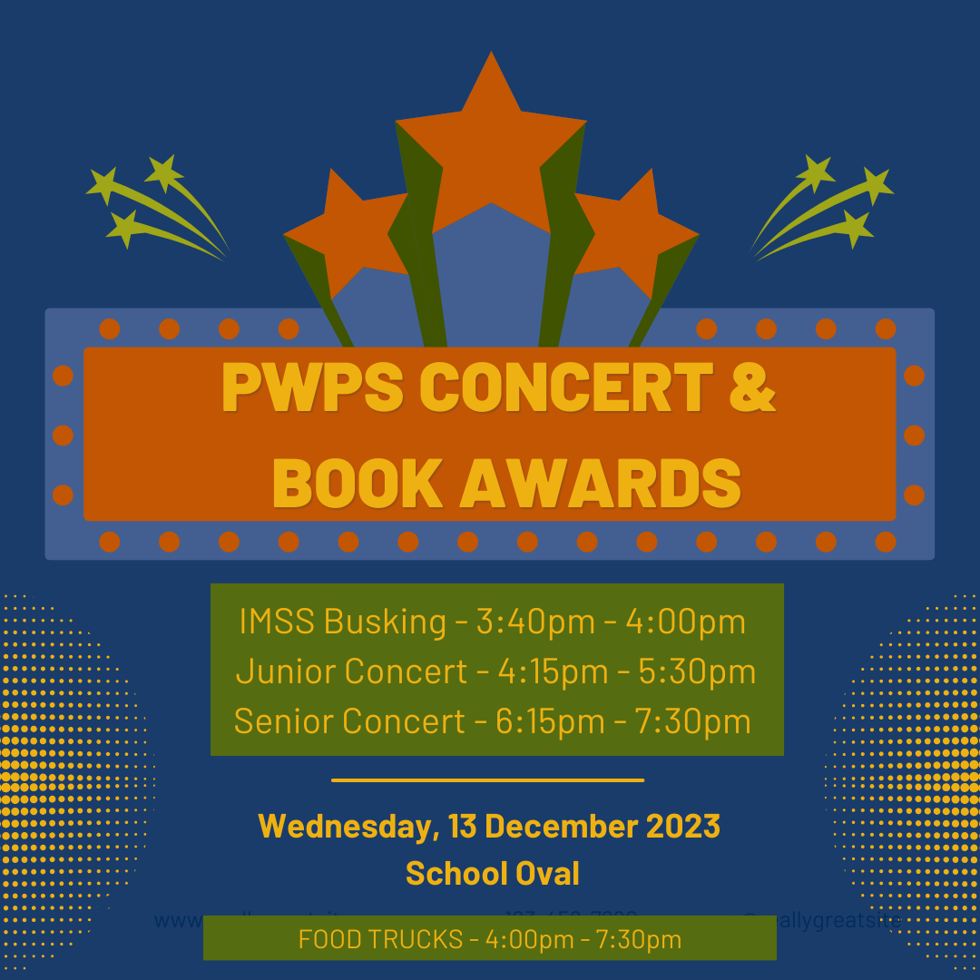 Piara Waters Primary School - PWPS Concert and Book Awards-PWPS Events